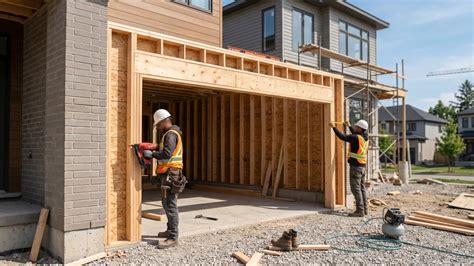 Garage Door Framing And Rough Opening Sizes Full Guide