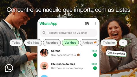 WhatsApp Agora Permite Organizar Chats Em Listas Personalizadas