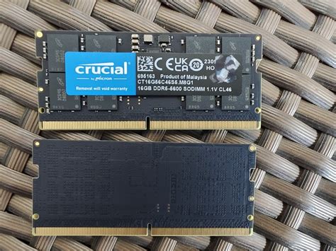 英睿达内存怎么样 520元买了两条16g Ddr5 5600笔记本内存 什么值得买