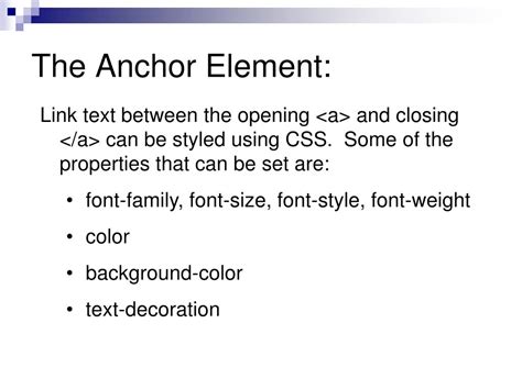 PPT CSS Link Styling PowerPoint Presentation Free Download ID 6830748
