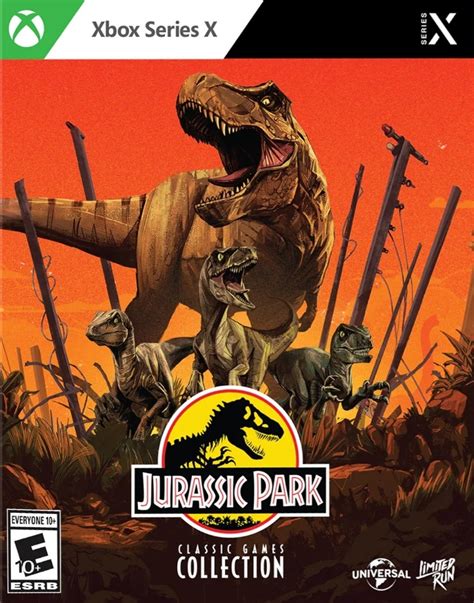 Jurassic Park Classic Games Collection Box Shot For Playstation 5