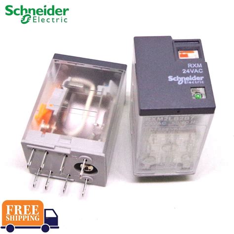 5 шт. реле Шнайдер RXM2LB2B7 24VAC 2CO 8PIN абсолютно новое и ...