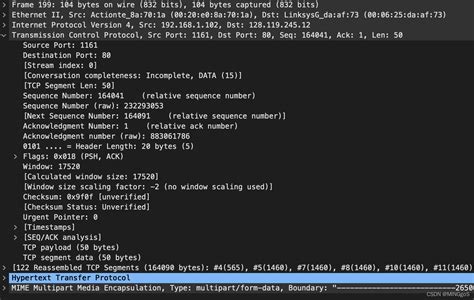 Wireshark Lab5：tcpwireshark Lab Tcp Csdn博客