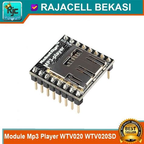 Module Mp3 Player Wtv020 Wtv020sd Audio Player Module Arduino Robotdyn