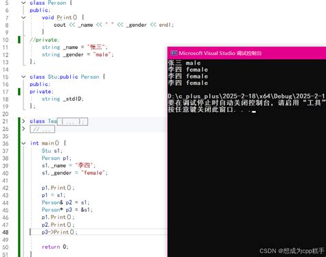 Cpp中的继承cpp的继承 Csdn博客