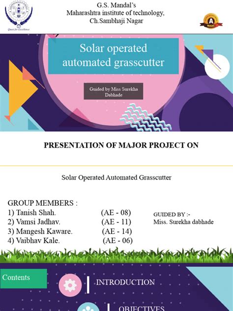 Major Project Ppt Final Review Pdf Automation Lawn