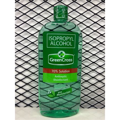 Green Cross Isopropyl Alcohol 500ml Shopee Singapore