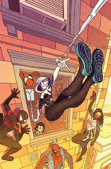 Happy Friday [spider Verse] Spidergwen