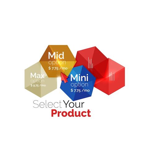 Premium Vector Option Select Template