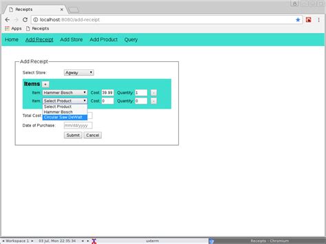 Github Btollreceipts React