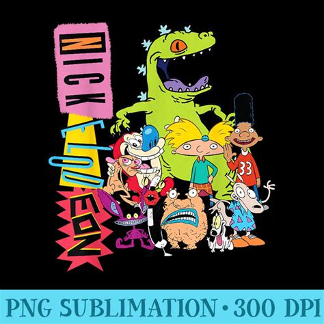 Nickelodeon Group Shot All Characters Png Download Library Inspire