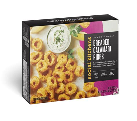 Breaded Calamari Rings Social Kitchens Professional