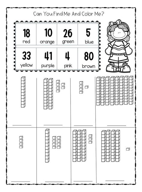 Young Scholars Are Loving To Practice Their Place Value With These Base 10 Worksheets Find The
