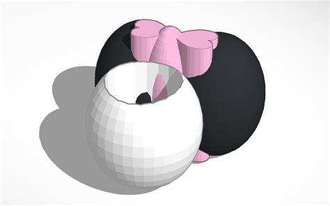 3d Design Brennas Minnie Mouse Ring Tinkercad