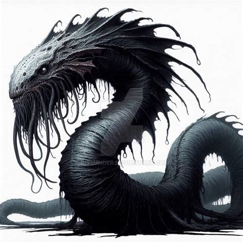 Bhurizloth The Darkspawn Swirlmaw Serpent Worm By Dissunder On Deviantart