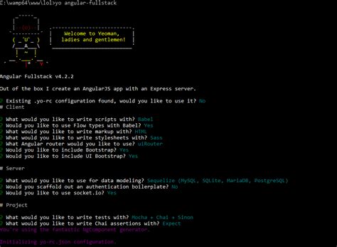 Installation Error On Angular Full Stack Stack Overflow