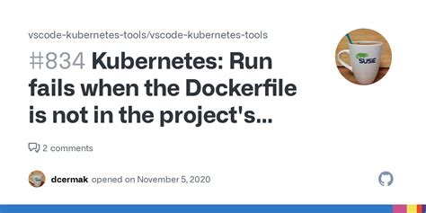 Kubernetes Run Fails When The Dockerfile Is Not In The Project S Root Folder Issue