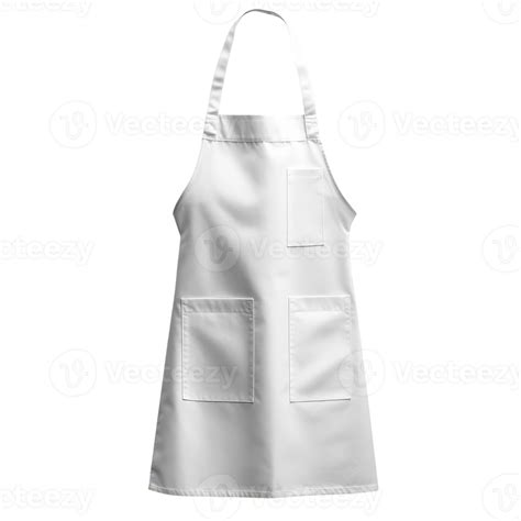 Classic White Kitchen Apron For Culinary Adventures At Home On The