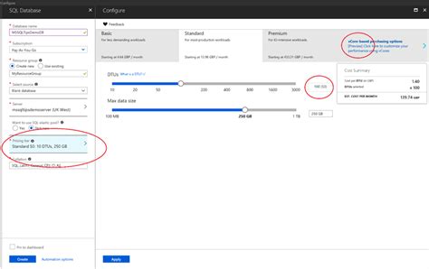 Choosing Resource Model And Service Tier For Azure Db