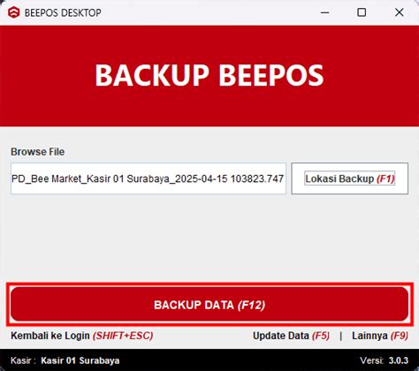 Panduan Cara Backup Database Beepos Desktop