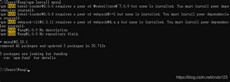 Nodejs操作mysql数据库详解node安装的mysql和直接安装mysql的区别 Csdn博客