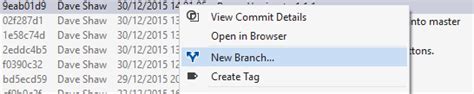 How Do You Get A Specific Version From Git In Visual Studio 2015