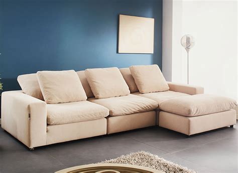 베니시모 라우드 4인용 3인용 코너소파 거실쇼파침대 기능성 아쿠아클린 패브릭소파