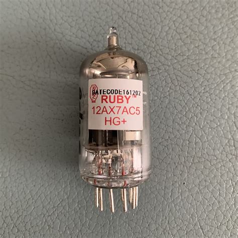 Ruby Tubes 12ax7 Ac5 Hg Preamp Tube Reverb
