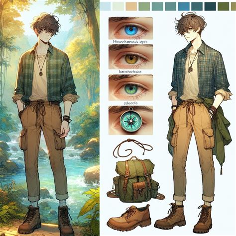 Anime Boy Compass Fanart