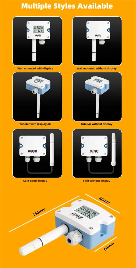 industrial iot temp and humidity meter smart digital portable wireless