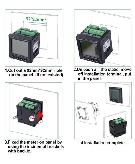 Temperature And Electric Meter Acrel