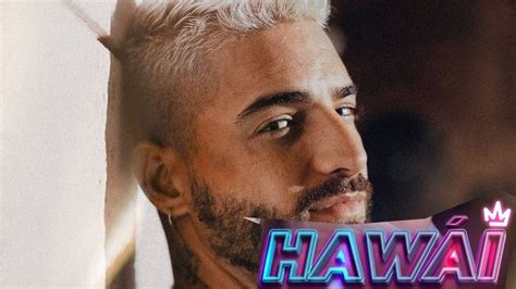 Maluma Hawai Letra Reggaeton 2020 Youtube
