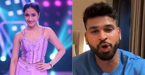 Shreyas Iyer Sends Special Message To Dhanashree Verma Before Jhalak