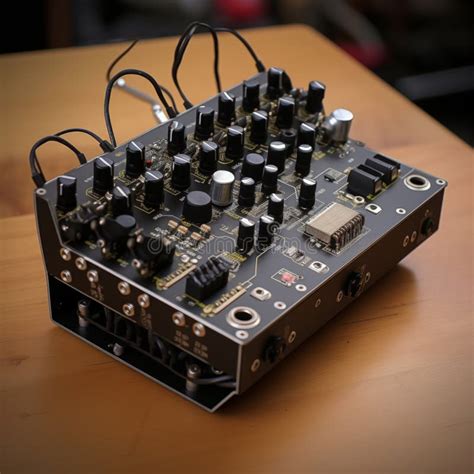 Analog Synthesizer Stock Illustration Illustration Of Synthesizer6