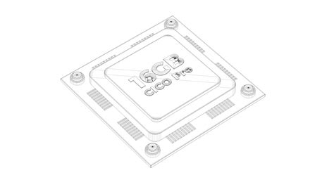 3d Circuit Board Micro Chip Model Turbosquid 2139148