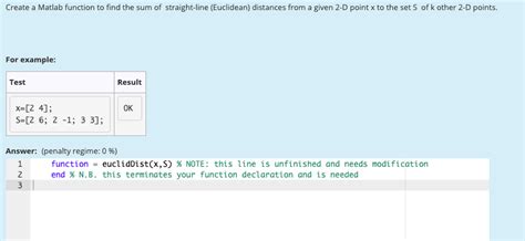 Solved Create A Matlab Function To Find The Sum Of Chegg Com