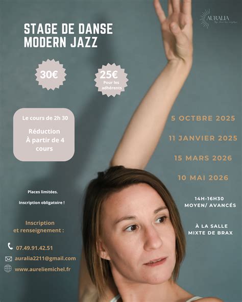 Stage De Danse Modern Jazz Aureliemichel Fr