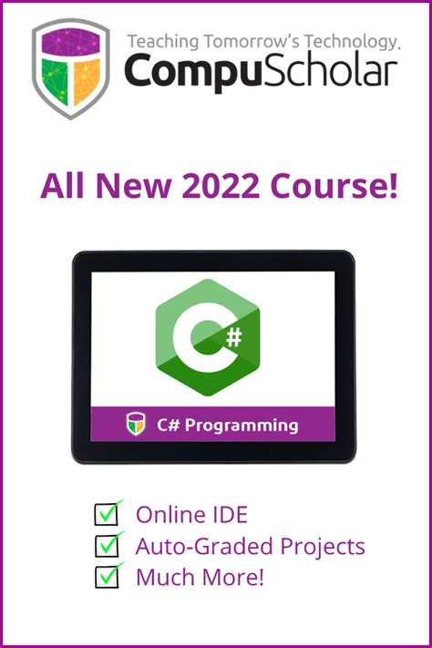 Introducing The New C Programming Course Compuscholar