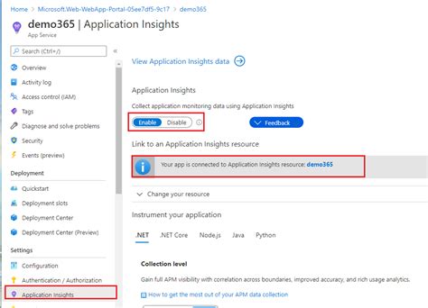 How To Enable App Insights In Azure App Service Web App Crm Interview Ready