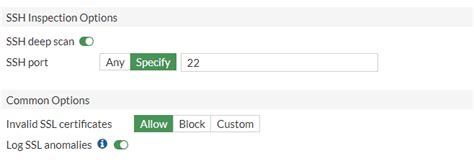 create ssl ssh inspection profile on fortigate forticnp 22 4 a