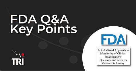 Fda Qanda On Risk Based Approaches To Monitoring In Clinical Trials