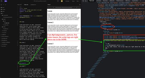 When Mdx Contains An Astro Component Script Tags Are Not Placed In