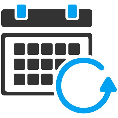 Appointment Calendar Diary Refresh Schedule Time Table Update Date Icon
