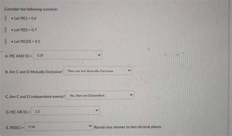 Solved Consider The Following Scenario Let P C Chegg Com
