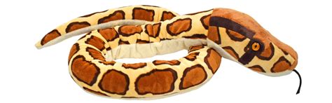 Burmese Python Snake Plush Toy Soft Toy Bramblerose Toy Shop