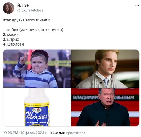 Тюбик чечик масик штрих Что за типажи парней и мемы с ними Memepedia