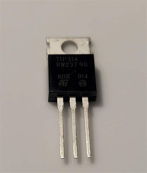 Transistor Tip31a Inc Igv Envirotechlab