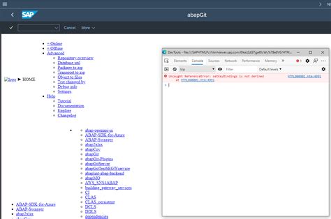 Issues With SAP GUI Edge Based On Chromium Browser Control Issue AbapGit