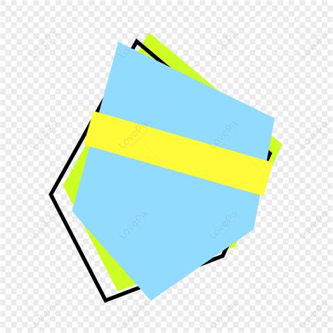 Blue Message Notification Border Game Border Frame Blue Border PNG Transparent Background And