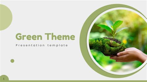 Green Powerpoint Template
